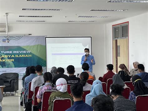 UPT Perpustakaan ITERA Gelar Seminar Merancang Tinjauan Pustaka Sistematis ITERA