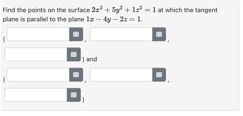 solved find the points on the surface 2x2 5y2 1z2 1 ﻿at