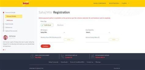 Sahaj Jan Seva Kendra Registration Fees And Services List