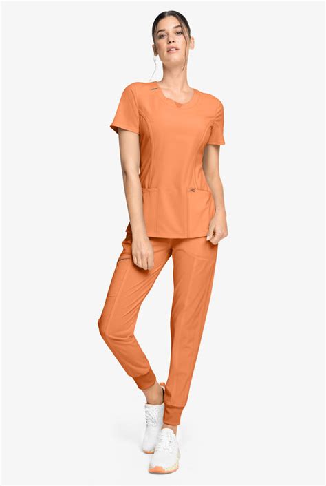 Cherokee Infinity Scrubs Round Neck Scrub Top Infinity Scrubs