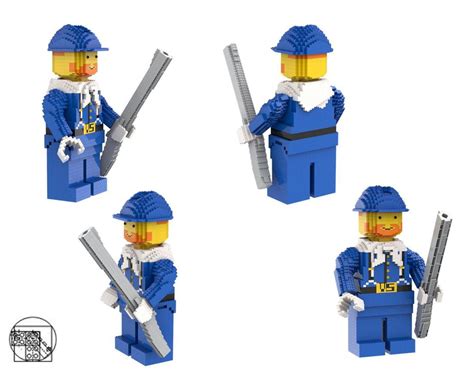 Lego Moc Maxi Figure Cavalry Soldier By