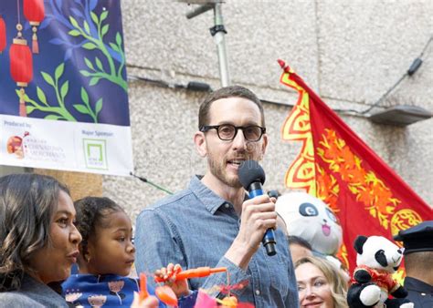 State Senator Scott Wiener Speaking At The Opening Ceremony For The