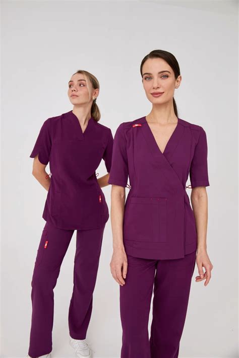 Новый цвет в коллекции Red Медицинская одежда Медицинская униформа