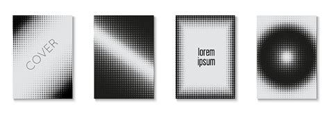 웨이브 커버 세트 최소한의 레이아웃으로 미래 개념 브랜드 폴더에 대한 선형 모양 비즈니스 흑인과 백인 전단지 블랙 브랜드 패턴입니다 선 질감 화이트 웨이브 커버 교육에 대한