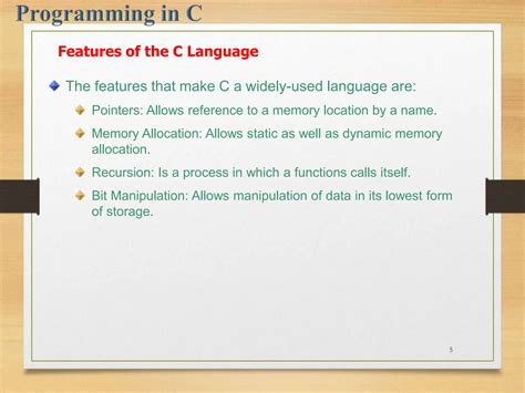 C Programming Ppt For Beginners Introduction Pptx