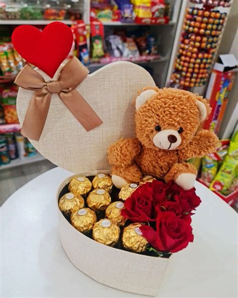 San Valentín Snoep Bloemen Valentijnen