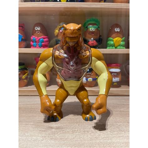 早期 二手 2008年 卡通頻道 Ben10 可動玩具 公仔 神力暴龍 外星英雄 終極英雄 蝦皮購物