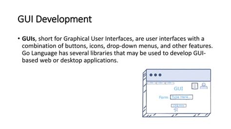 Gui In Golang Pptx