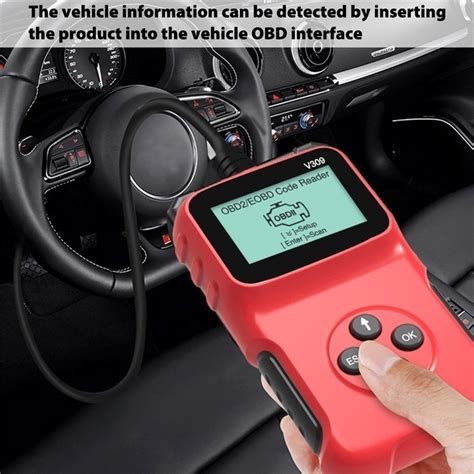 Best Price For Upgraded V309 Car Fault Code Reader Obd2 Car Diagnostic Scanner Automotive Erase