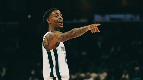 Ja Morant Points Tonight Grizzlies Vs Jazz In Nba Season Opener