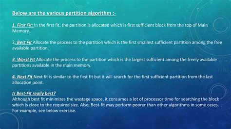 Memory Management Ppt Ppt