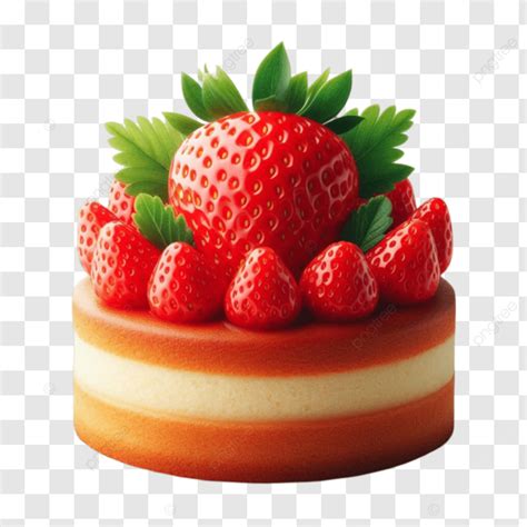 흰색 배경 테마에 딸기 케이크 격리 투명 생성 Ai 흰색 배경 테마의 딸기 케이크 투명한 배경 생성 Ai에 격리 외딴 Png 일러스트 및 이미지 에 대한 무료 다운로드