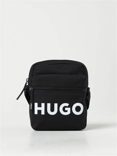 HUGO: Bags men - Black | Hugo shoulder bag 50513025 online at GIGLIO.COM