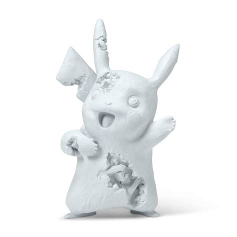 Daniel Arsham B 1980 X Pokemon Blue Crystalized Pikachu Christies