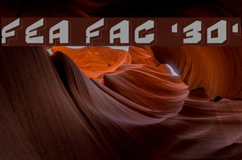 Fear Factor 3d Font