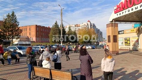 В Чебоксарах из ТЦ Москва эвакуировали продавцов и покупателей