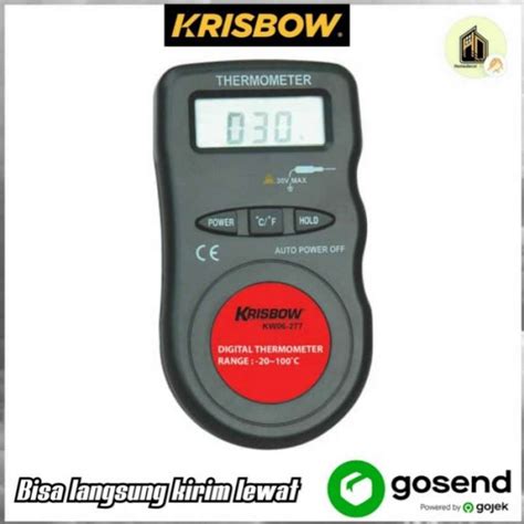 Promo Krisbow Alat Ukur Termometer Mini Digital 20 100 C Alat