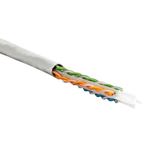 Кабель UTP RJ-45 Hyperline UTP4-C6-SOLID-LSZH-305, категория 6e, 23AWG ...