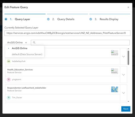 Feature Queries Localmaps