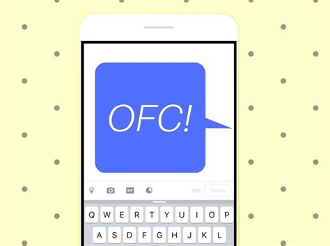 What Does OFC Mean And How Do I Use In Text MobbiTech