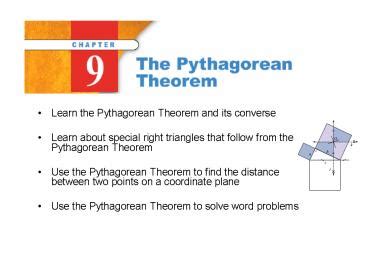 Pythagoras Theorem Proof Ppt