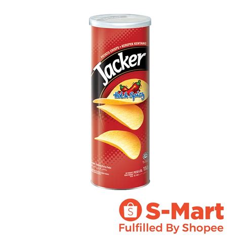 Jacker Potato Crisps 150g Hot Spicy PMXD Shopee Singapore