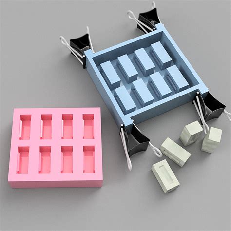 Free Stl File Mini Brick Mold For Silicon Casting 🧱 ・3d Printing Model To Download・cults
