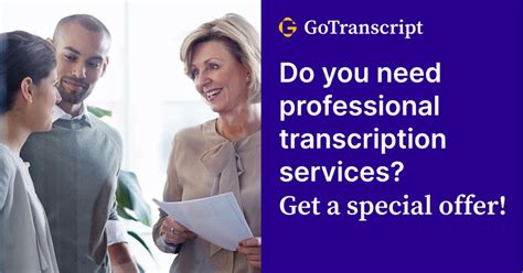 gotranscript on linkedin audio and video transcription services