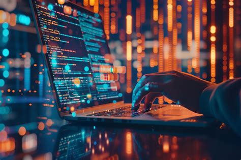 Digital Technology Software Development Concept Coding Programmer