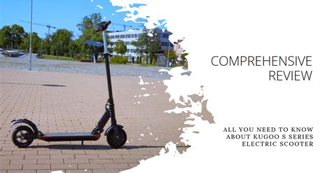 Kugoo S Series; A Comprehensive Review – Scootup Scooters Trading llc