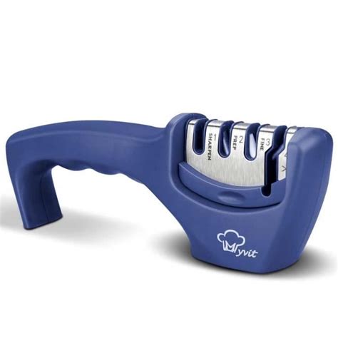 AIGUISEUR AFFUTEUR ACCESSOIRE AFFUTAGE 4in1 Blue As Picture