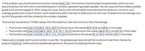 Solved In This Problem You Should Write One Function Named Chegg
