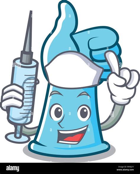 Nurse Rubber Gloves Character Cartoon Stock Vector Image And Art Alamy