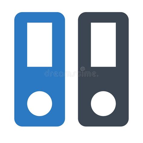 Archief Glyphs Pictogram Stock Illustratie Illustration Of