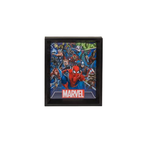 3d Poster Marvel Nu Voor Maar € 1095 Bij Megagadgets
