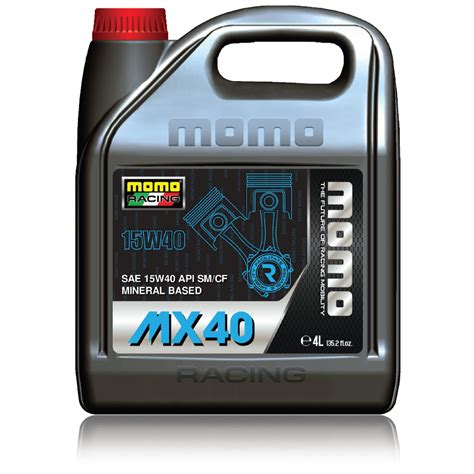 MULTIGRADE ENGINE OIL SAE 15W-40 API SM/CF MX40 – momoracing.com.my