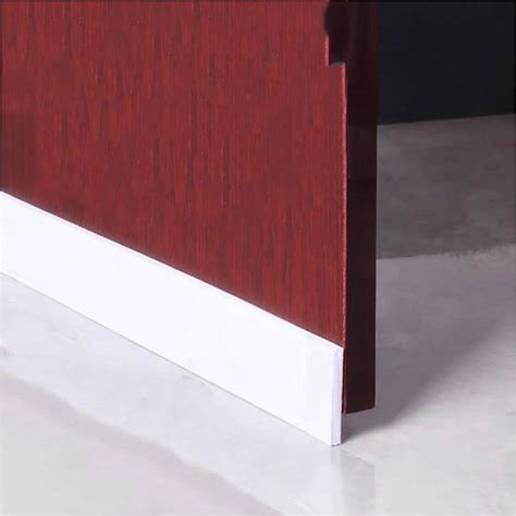 Самозалепваща лента за уплътнение на врата прозорец водоустойчива бяла 1м Emag Bg