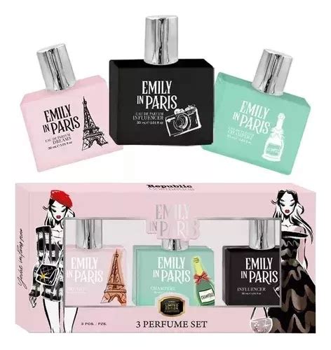 Kit Perfume Para Dama 3pzs Emily In Paris Eau Da Parfum 30ml MercadoLibre