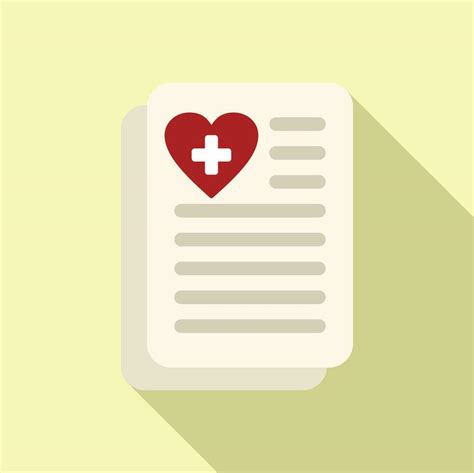 Heart Paper Aorta Icon Flat Vector Aged Event Body 36591379 Vector Art