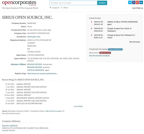 Sirius Open Source Inc A New Shell Created When Bill Gates Paid The