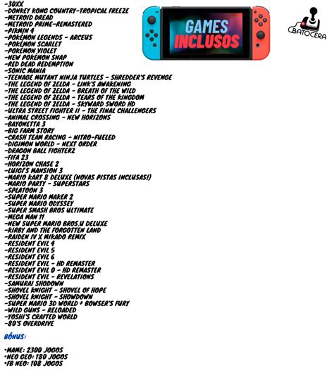 Hd Externo Retrogames 500gb Nintendo Switch Edition Batocera 38 Pc