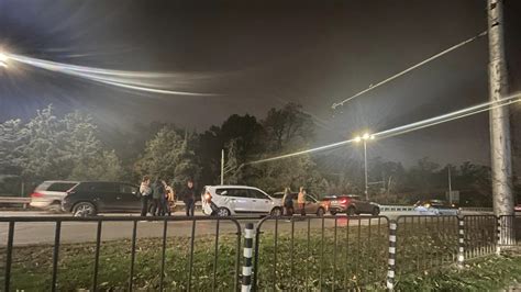 Верижна катастрофа на Цариградско шосе в София затруднява движението