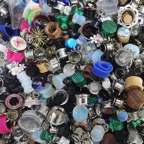 Tiancifbyjs 바디 쥬얼리 도매 살 터널 귀마개 아크릴 스테인레스 이어 익스팬더 게이지 저렴한 이어 로브 스트레처 100 개바디 쥬얼리 Aliexpress