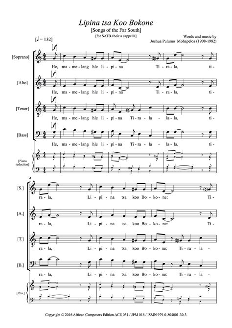 Lithallera African Composers Edition