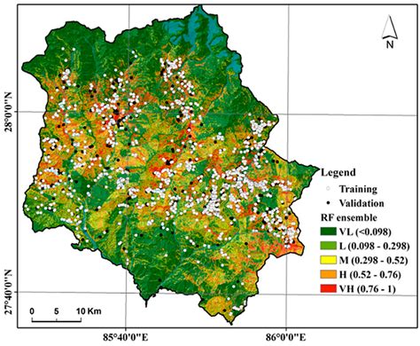 ijgi free full text an ensemble model for co seismic landslide