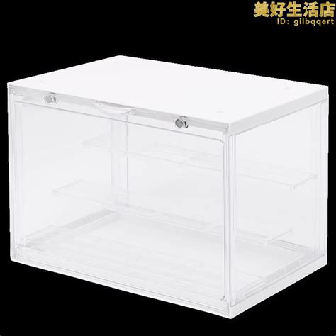 壓克力模型收納盒盲盒架子展示櫃透明單個翻蓋模型展示櫃防塵罩子 露天市集 全台最大的網路購物市集