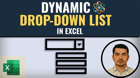 Create A Dynamic Drop Down List In Excel The Easy Way Youtube