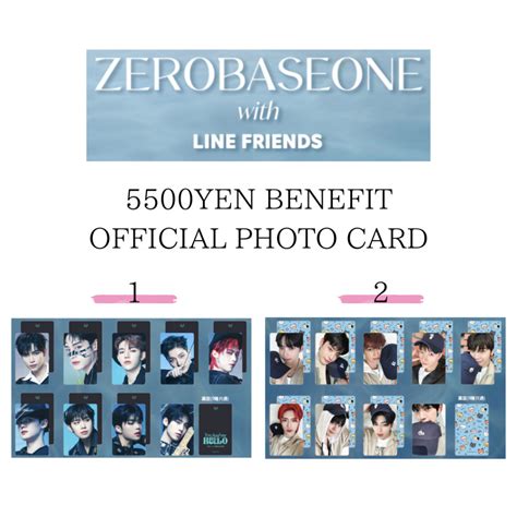 Zb1 Pop Up In Japan With Line Friends 5500yen Benefit Official Photo
