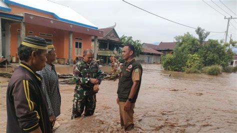 4 Kecamatan Di Luwu Dilanda Banjir 392 Rumah Terendam Tribuntoraja