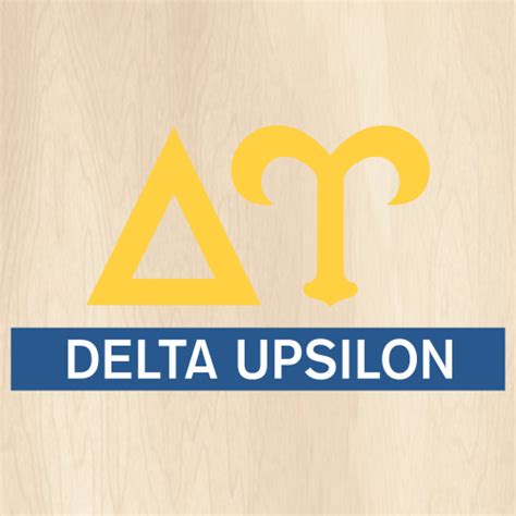 Du Delta Upsilon Svg Delta Upsilon Png Du Upsilon Vector File Png